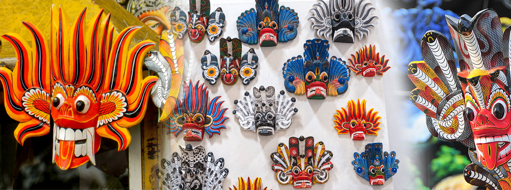 Raksha, Sanni and Kolam Masks – Lakpura®